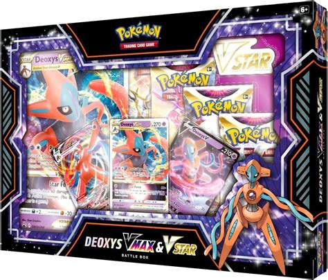 Pokemon Box Coleção De Batalha Deoxys Vmax E V Astro Copag Star Brink