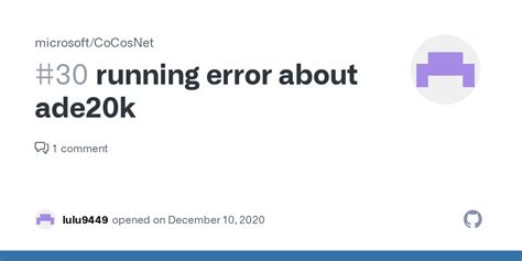 running error about ade20k · issue 30 · microsoft cocosnet · github