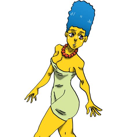 Marge Simpson Drawing By Corprital On Deviantart