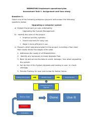 BSBMGT402 Implement Operational Plan Task 1 Docx BSBMGT402 Implement