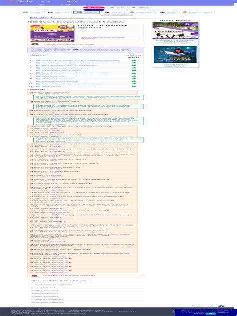 Icse Class 6 Computer Logix 6 Solutions Pdf