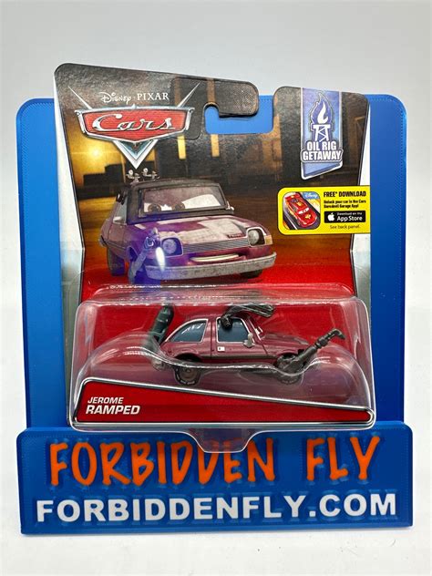 Disney Pixar Cars Movie Oil Rig Getaway Series Jerome Ramped