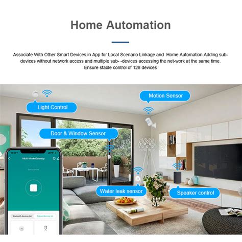 Tuya Smart Gateway Zigbee Wifi Bluetooth Smart Hom Grandado