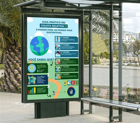 Selective Waste Collection Infographic Behance