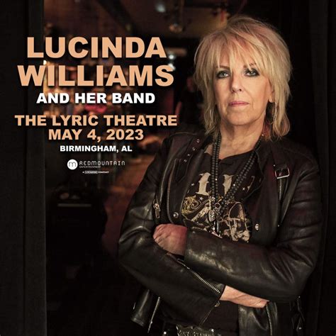Lucinda Williams At 5th Avenue Theatre 5th Avenue Theatre Seattle
