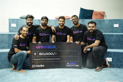 Vishnu Prasath On Linkedin Feeling Super Happy And Proud 🎉 Our Team Brain 404 🧠 Has Won