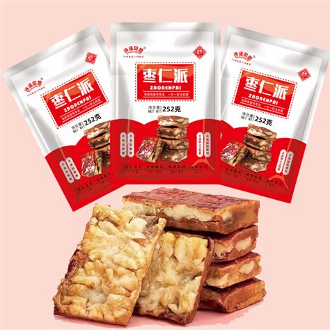 Get Plateau Specialty Red Jujube Kernel Pie Jujube Kernel Pie Jujube Sandwich Waln Delivered