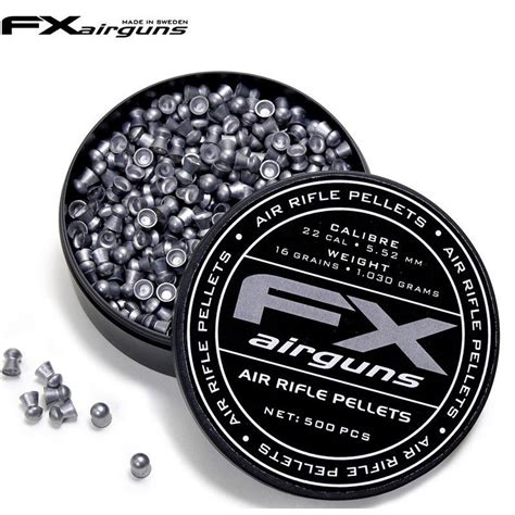 Air Gun Pellets Fx Airguns Pellets 500pcs 552mm 22 Mallard Barn Game
