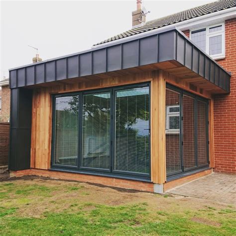 Vmzincuk Anthra Standing Seam Cladding Salmon Solutions