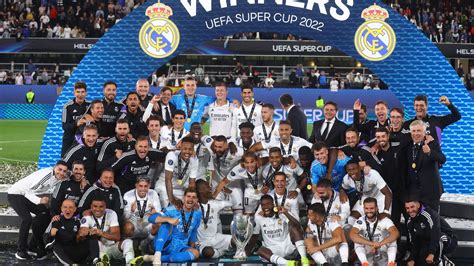 Real Madrid Campeón De La Supercopa De Europa Venció 2 0 A Eintracht