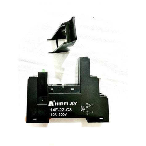 ‫مشخصات، دیتاشیت، قیمت و خرید سوکت رله ریلی 14f 2z C3‬
