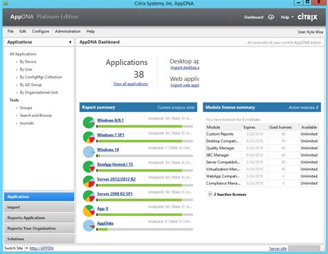 Citrix Appdna 79 Upgrade Apps Desktops And Virtualization