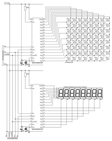Moduł Matrycy Led 8x8 Wyświetlacz Max7219 Arduino 7029599132 Oficjalne Archiwum Allegro