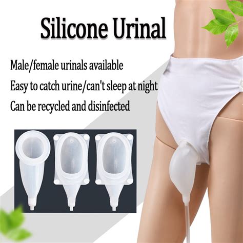 Men And Woman Reusable Hypo Allergenic Silicone Urine Collector Bags