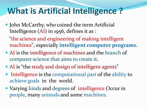 Introduction To Artificial Intelligence