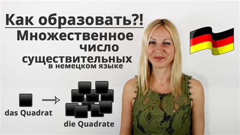Как образовать множественное число существительных Немецкий языка с