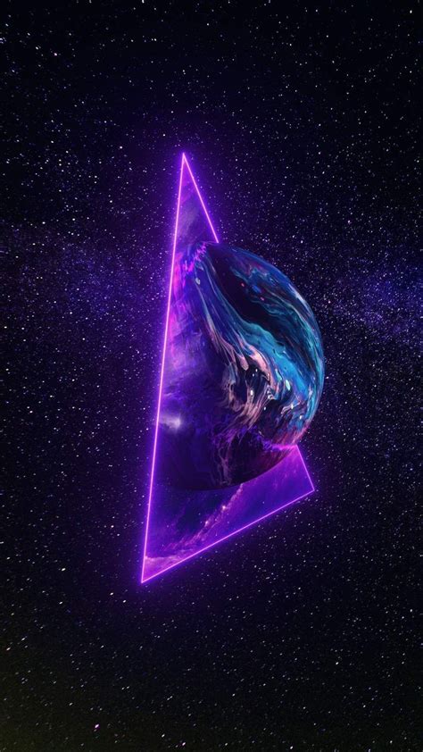 Neon Galaxy Space