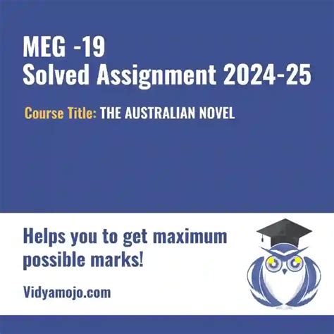 ignou meg 19 solved assignment 2024 25 pdf download