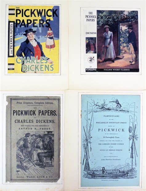 Pickwick Papers Iconography Graphic Arts