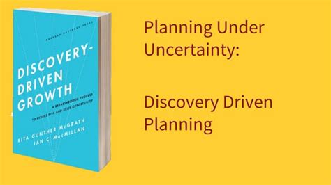 Boson22 Rita Mcgrath Discovery Driven Planning Pdf