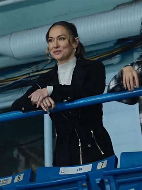 Shoresy S Tasya Teles Black Coat