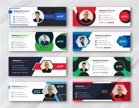 Email Signature Design Template Behance