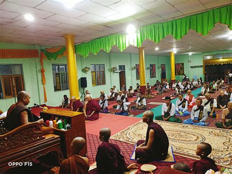 အောင်မြေဆရာတော်တရားစခန်းအဖွင့်ဩဝါ ေအာင္ေျမေတာရ ဓမၼရိပ္သာ