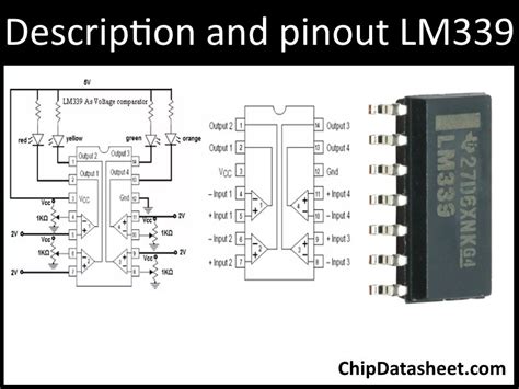 Lm339 Comparator Datasheet Pdf From Manufacturers