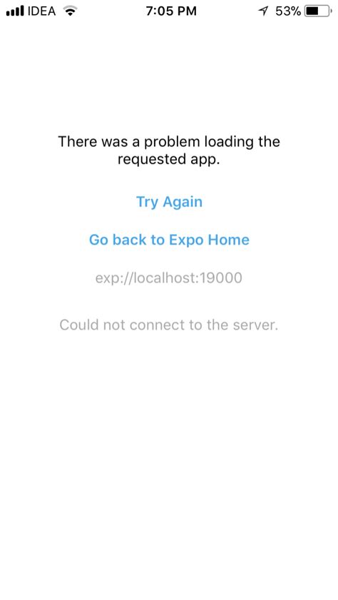 React Native Expo Version 242 Version App Not Working Running In