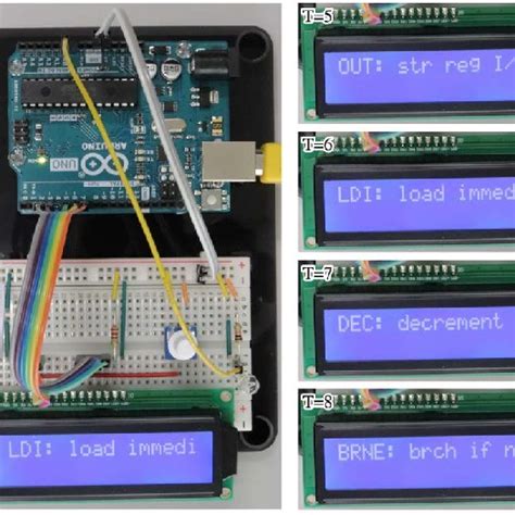 Successive Photographs Of The Debugging System When Applied To The