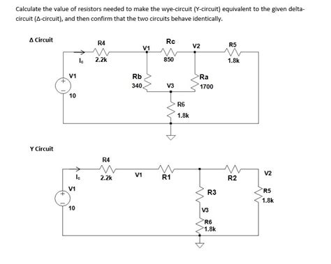 Solved Calculate The Value Of Resistors Needed To Make The
