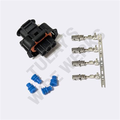Bosch 3 Pin Black Sealed Plug Ls3 Map Sensor Connector Kit Tulay S