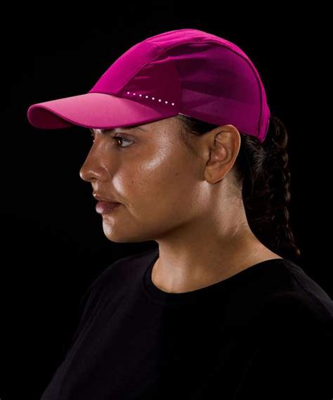 Lululemon Fast And Free Womens Run Hat Elite Cafe Au Lait Rhino