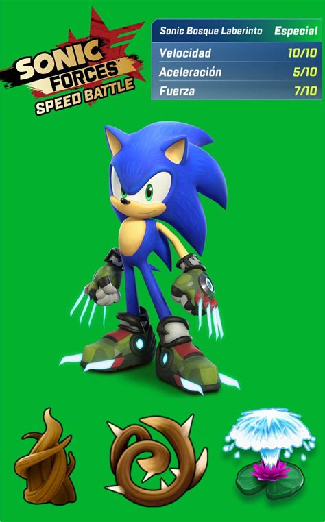 Sonic Forces Speed Battle Sonic Bosque Laberinto Sonic Prime Artofit
