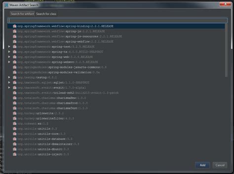 Does Intellij Idea Have An Add Maven Dependency Wizard Like Eclipse