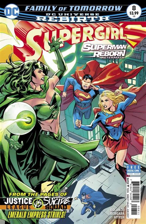 Dc Comics Rebirth And Superman Reborn Aftermath Spoilers Supergirl 8