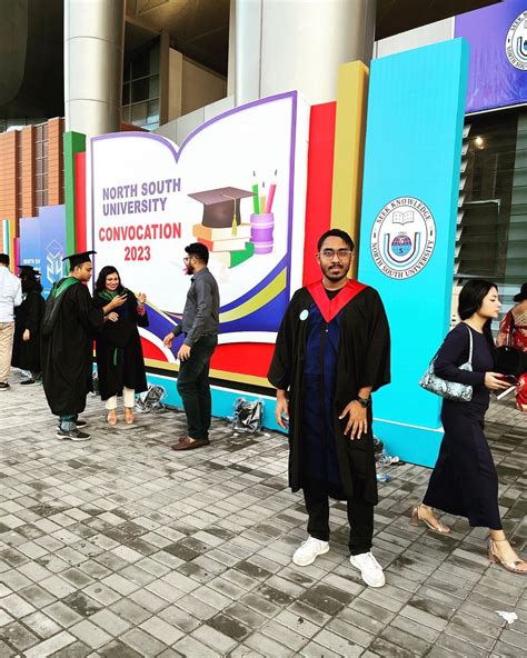 Md Ali Ahshanul Haque On Linkedin Done With Nsu Convocation 2023 Feeling Proud Of Myself 🎓😊 🏻
