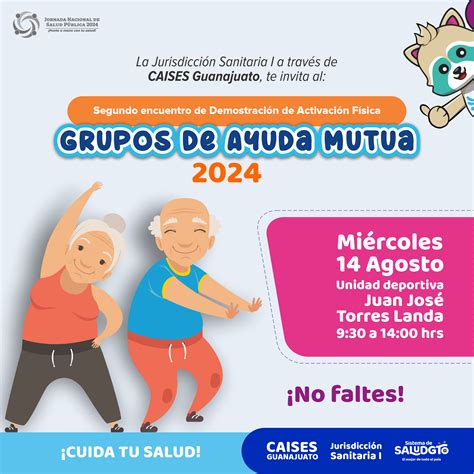 Ssg Realizará Encuentro De Demostración De Activación Física De Grupos De Ayuda Mutua En La