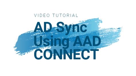 Azure Ad Aad Connect Setup User Password Sync Tool To Sync On Prem Ad Domain To Azure Ad Htmd Blog
