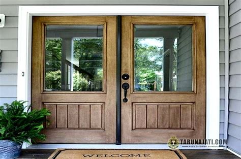 Inspirasi Desain Pintu Kayu Untuk Rumah 2024