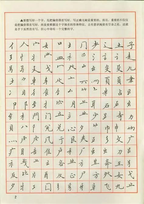 把这100多个笔画与偏旁部首写好 你的硬笔楷书就成了 知乎