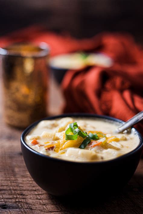 Bacon Potato Chowder Now From Scratch