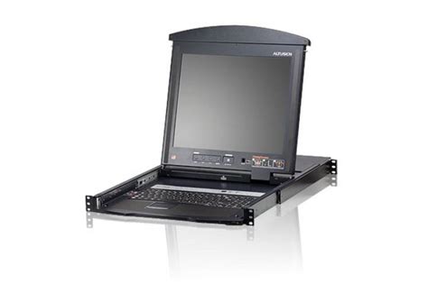 Aten Altusen Kl1508an 8 Port Cat 5 High Density Dual Rail Lcd Kvm