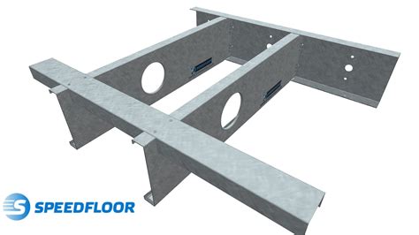 Speedfloor Steel Joist Blocking Detail 3 3d Model By Speedfloor