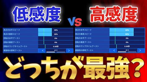 【pad勢必見】低感度と高感度どっちが強いの？これから流行るのは〇〇です【フォートナイトfortnite】 Youtube