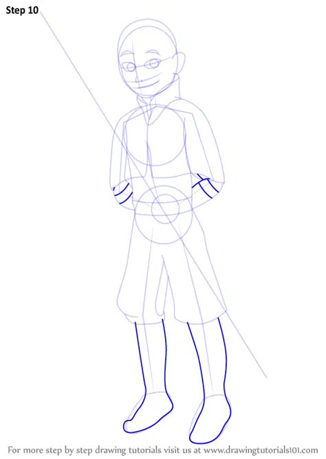 Step By Step How To Draw Aang From Avatar The Last Airbender