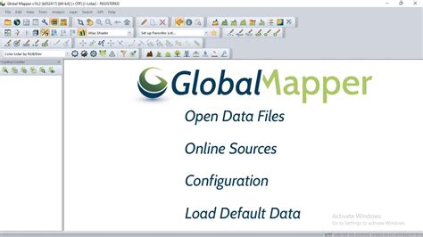 Tutorial Global Mapper Youtube