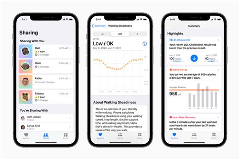 Apple Advances Personal Health By Introducing Secure Sharing And New