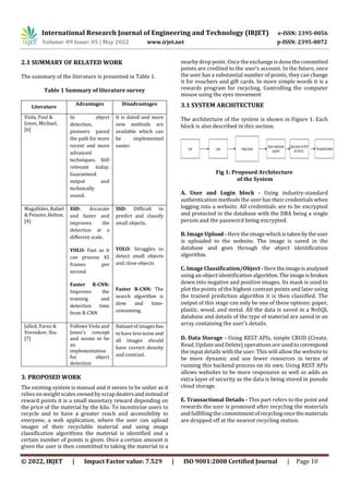 USING IMAGE CLASSIFICATION TO INCENTIVIZE RECYCLING PDF
