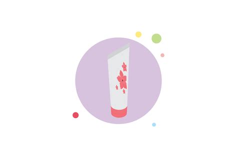 Spring Tube Cream Circle Bubble Icon Graphic By Goodmantisid Creative Fabrica